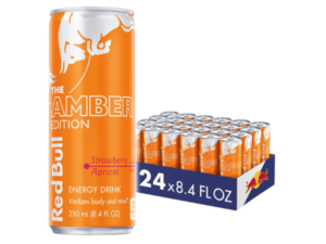 Caffeine in Red Bull Amber Edition Strawberry Apricot