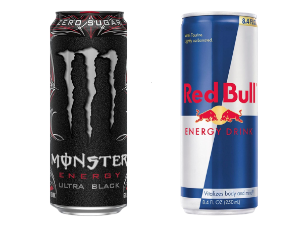Red Bull vs Monster Energy Drink: Caffeine, Calories & Sugar